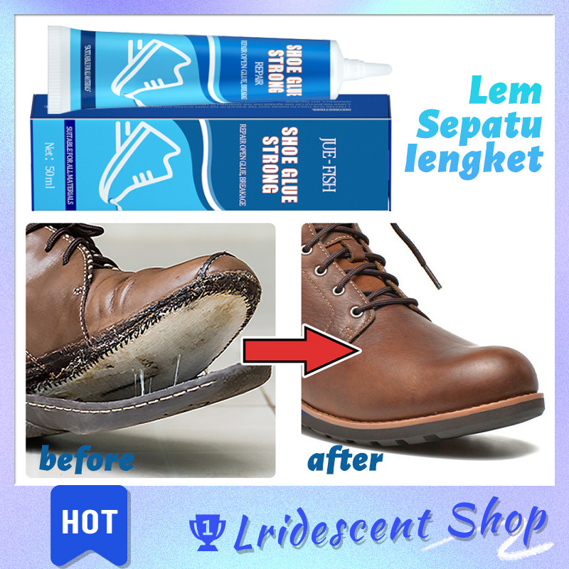 Jual LRI Lem Sandal Sepatu Super Kuat Tahan Air Sealant Penambal Lem ...