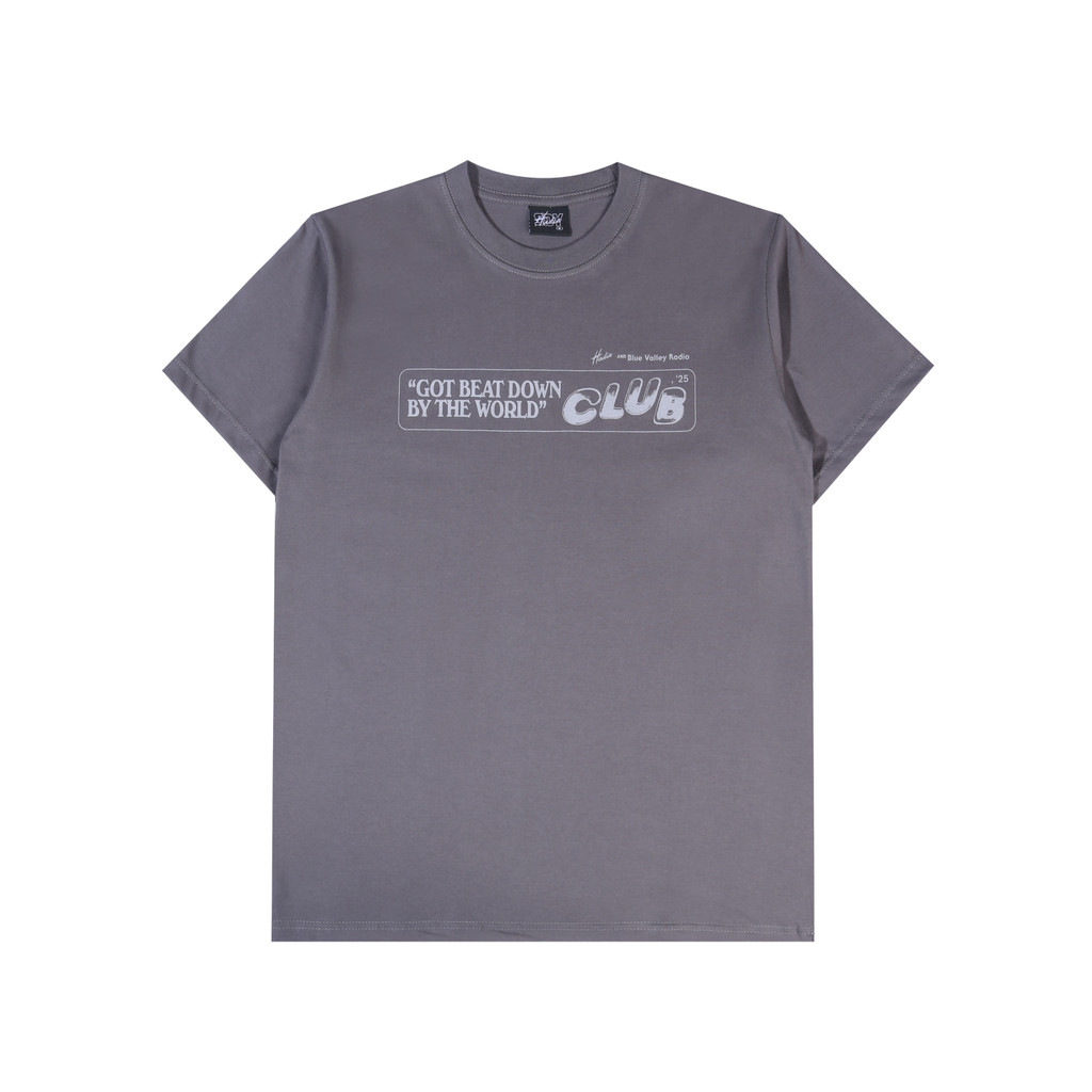 Jual Hindia - Beat Down Club - T-shirt - Dark Grey | Shopee Indonesia