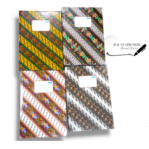 Jual Buku tulis folio Batik / buku hard cover Sika fruit Batik | Shopee ...