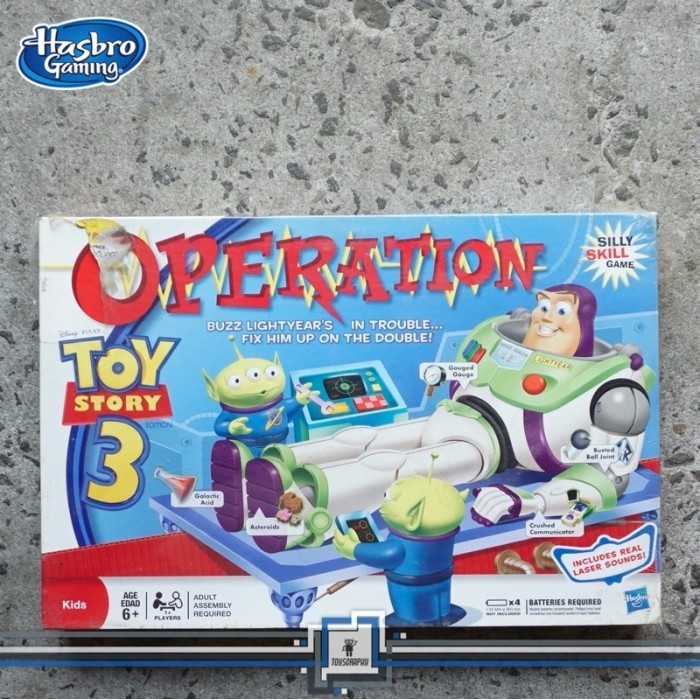 Jual OPERATION Toy Story 3 Buzz Lightyear Board Game Hasbro Gaming ...