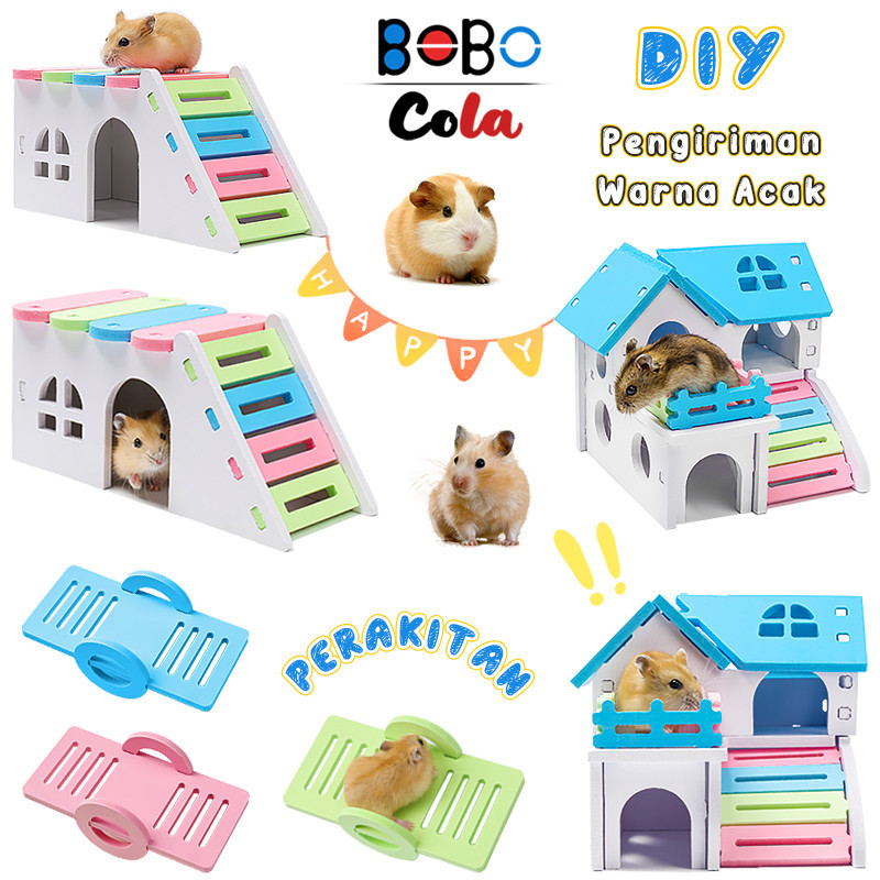 Jual Mainan Hamster Tempat Tidur Hamster Murah Rumah Hamster Kandang ...