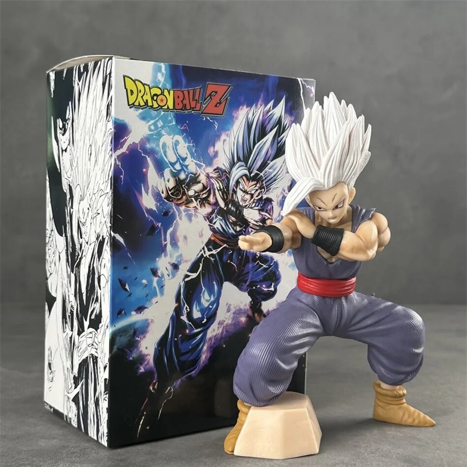 Jual Anime Dragon Ball Gohan Beast Figure Super Saiyan White Hair Son ...