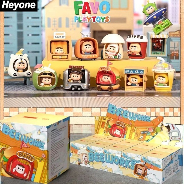 Jual HEYONE x Beeworks BaoBao Pocket Store Series Blind Box Figure ...