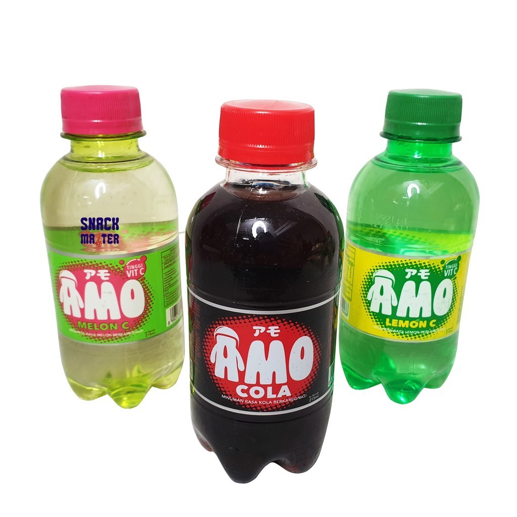 Jual Amo Minuman Soda Berkarbonasi - Netto 215 mL | Shopee Indonesia