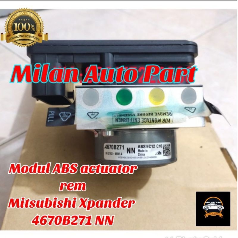 Jual Modul ABS Actuator Rem assy brake Mitsubishi Xpander 4670B271 NN ...