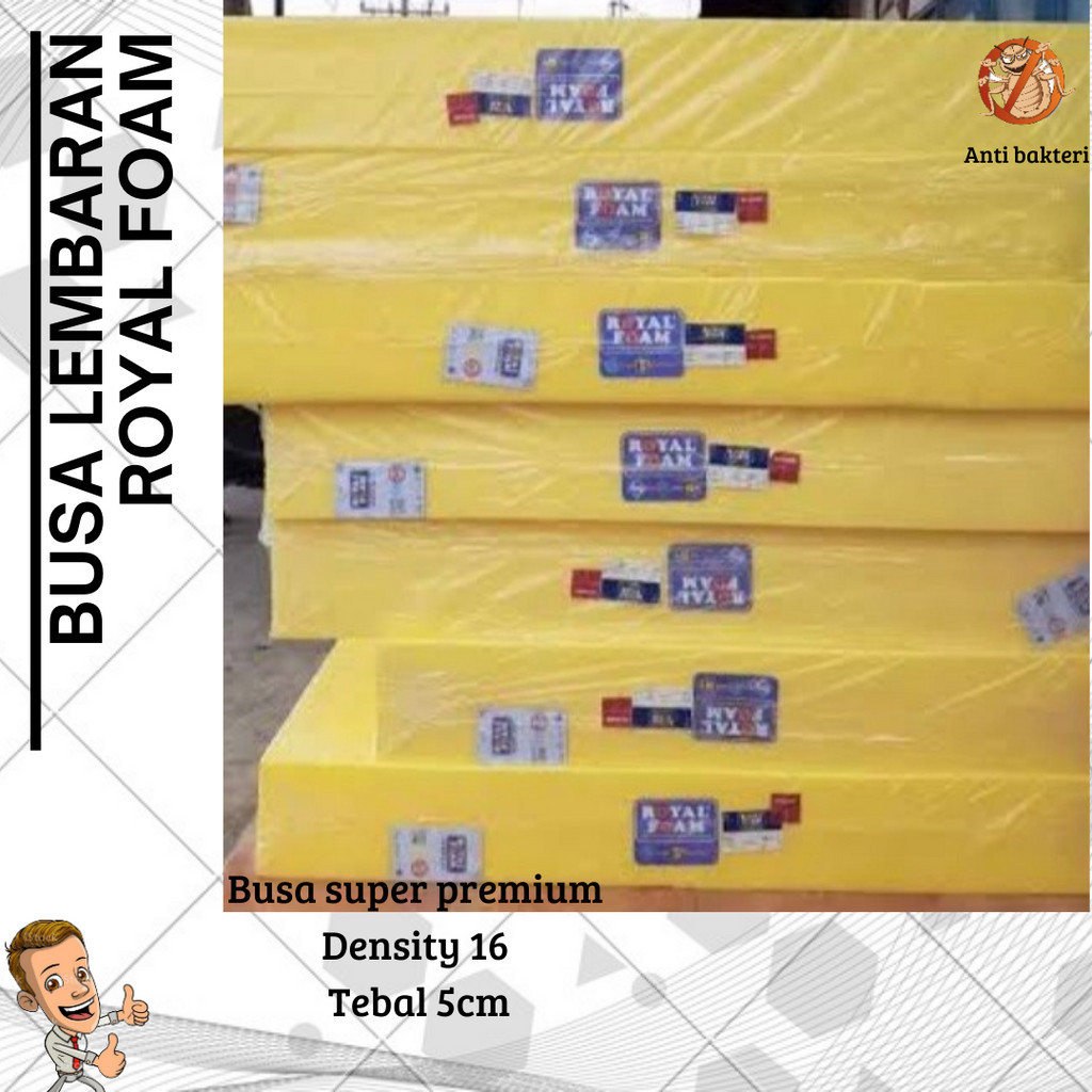 Jual Busa lembaran alas kursi tebal 5cm | Spon Lembaran alas duduk ...
