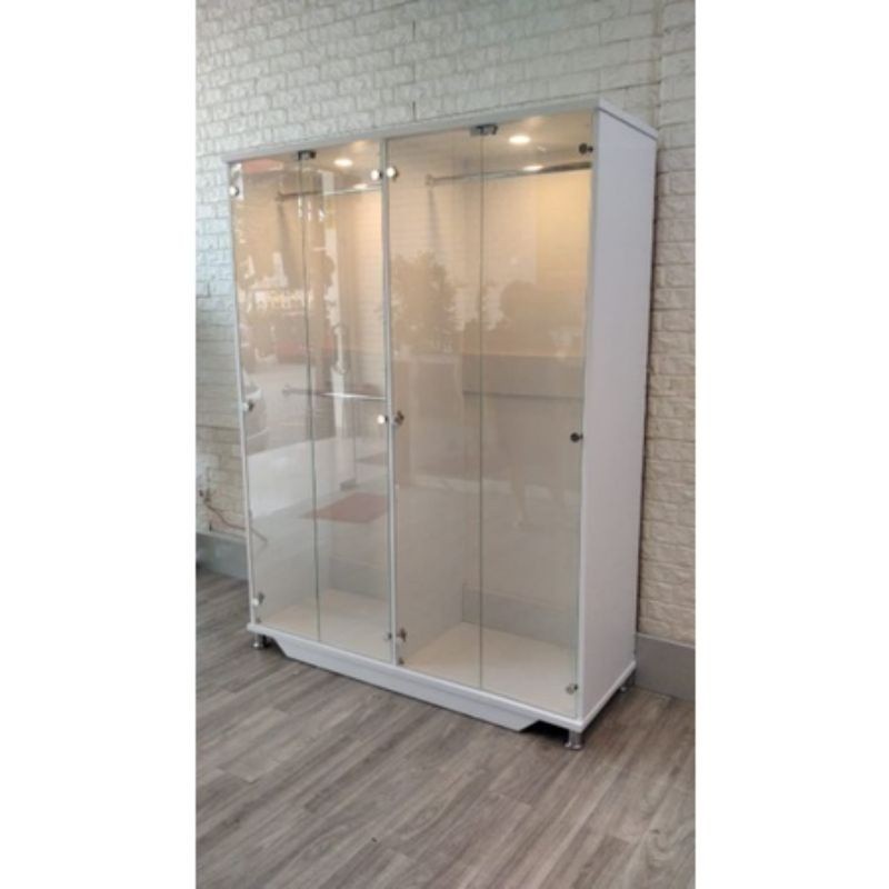 Jual LEMARI HIAS KACA LEMARI BAJU KACA LEMARI GAMIS LEMARI BAJU ...