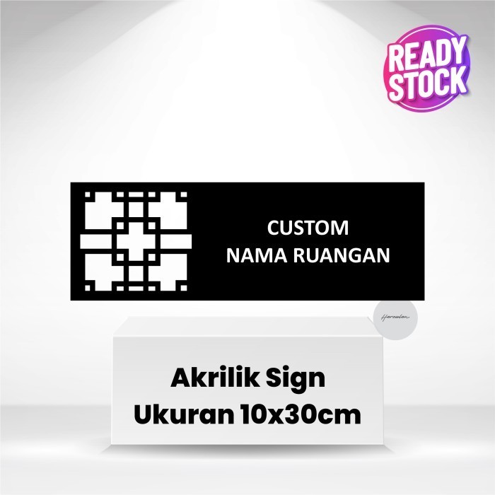 Jual Custom Nama Ruangan Signage Akrilik Sign Board Acrylic Papan ...