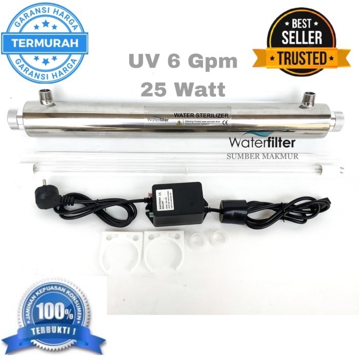 Jual Uv Sterilizer 6 Gpm 25 Watt | Shopee Indonesia
