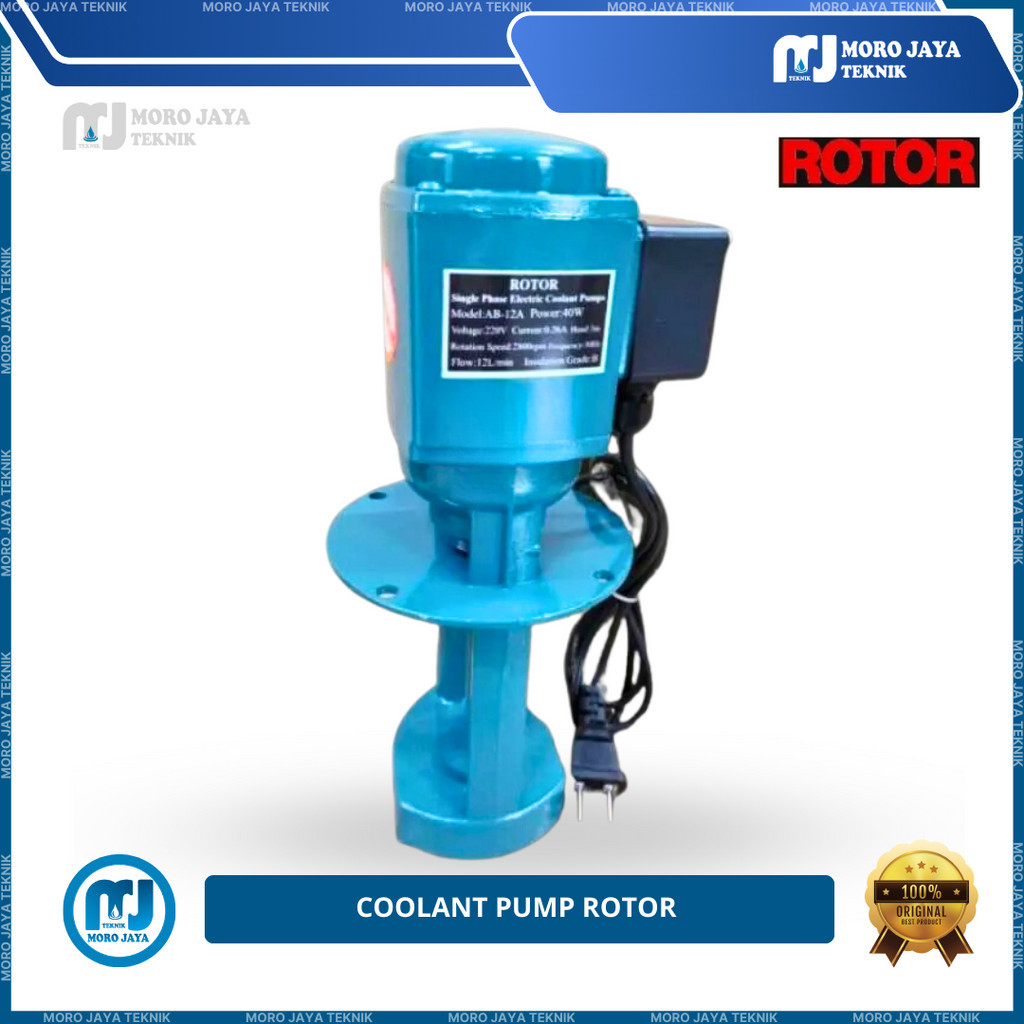 Jual Pompa Air Pendingin Coolant Pump Rotor DB 100 250 Watt 1 Phase | Shopee Indonesia