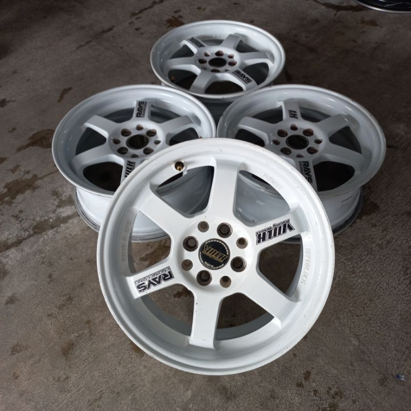Jual VELG RACING VOLK RAYS TE37 R16 BUAT JAZZ BRIO AGYA AYLA SIGRA ...