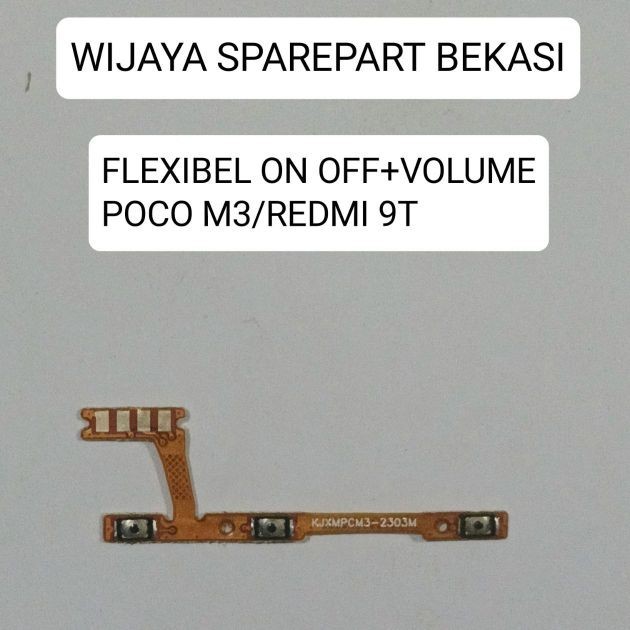 Jual FLEXIBEL ON/OFF+VOLUME XIAOMI POCO PHONE M3 | Shopee Indonesia
