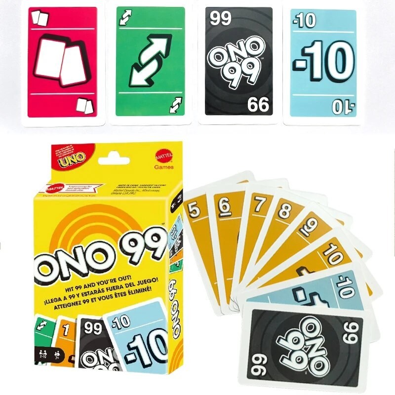 Jual Uno Games ONO 99 Card Game for Kids & Families, 2 to 6 Players ...