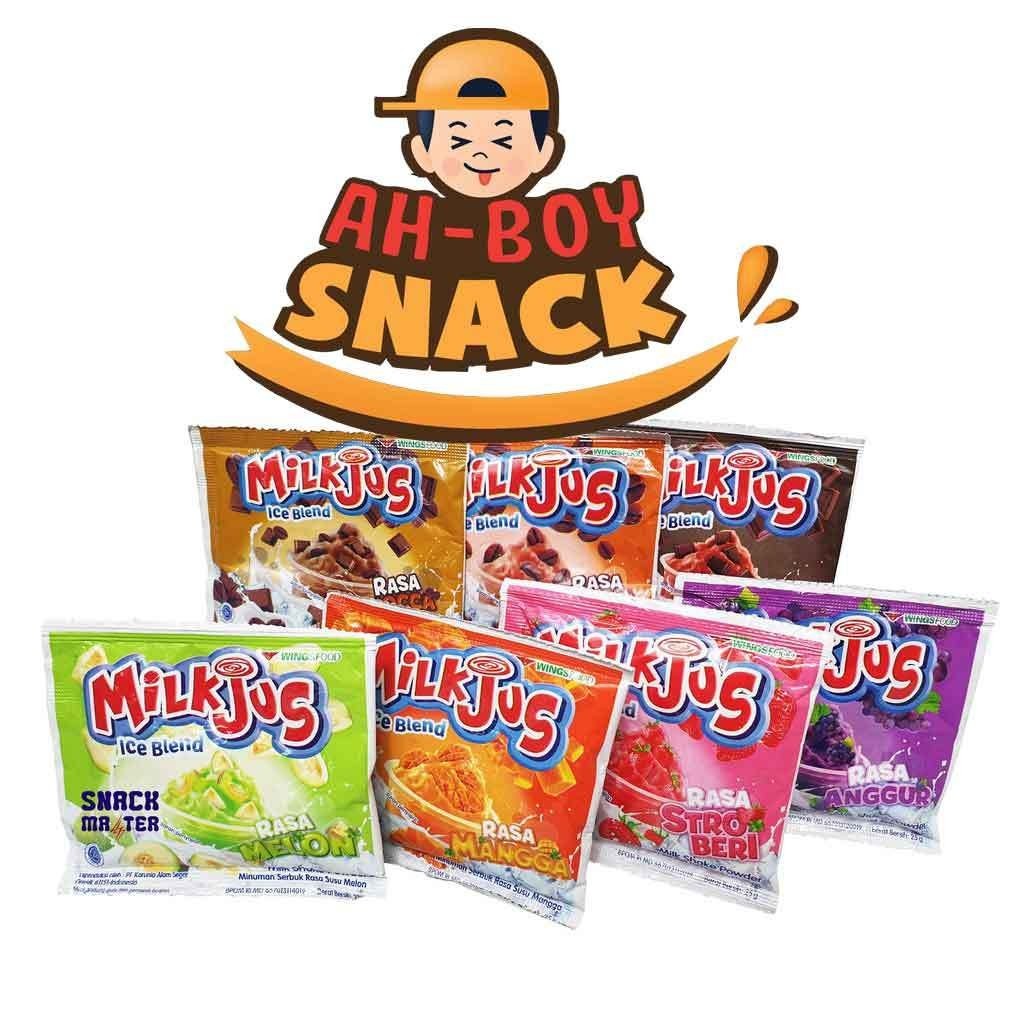 Jual MILKJUS RENCENG ISI ( 10 SACHET X 25 GRAM ) - MILK SHAKE POWDER ...