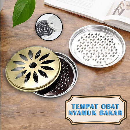 Jual GG SET TATAKAN OBAT NYAMUK BAKAR TUTUP STAINLESS STEEL / ALAS COIL ...
