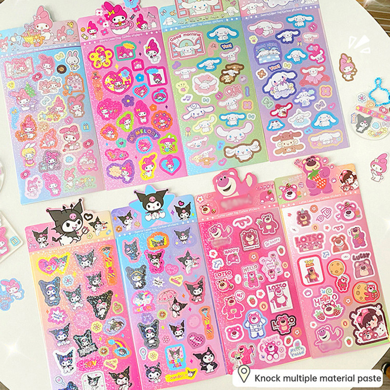 Jual COD Stiker Jumbo Sanrio / Sticker Koleksi Unik Anak-YES | Shopee ...