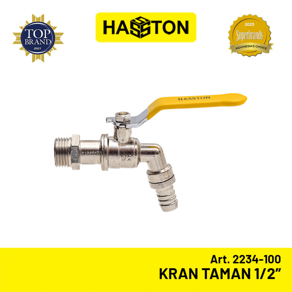 Jual Hasston Kran Taman 1/2'' / Keran Air Taman (2234-100) | Shopee ...