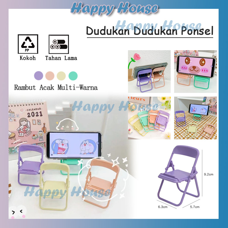 Jual Stand Hp Kursi Macaron / Kursi Macaron Folding Chair Stand / Stand ...
