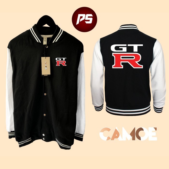 Jual Jaket Varsity Gtr Logo Skyline R32 R33 R34 R35 Jdm | Shopee Indonesia