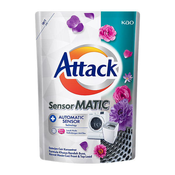 Jual ATTACK SENSOR MATIC LIQ PCH 1200 ML | Shopee Indonesia