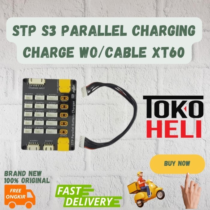 Jual STP 2in1 XT30 XT60 S3 Parallel Charging Charge 2-4S Lipo Board wo/ XT60 Cable | Shopee ...