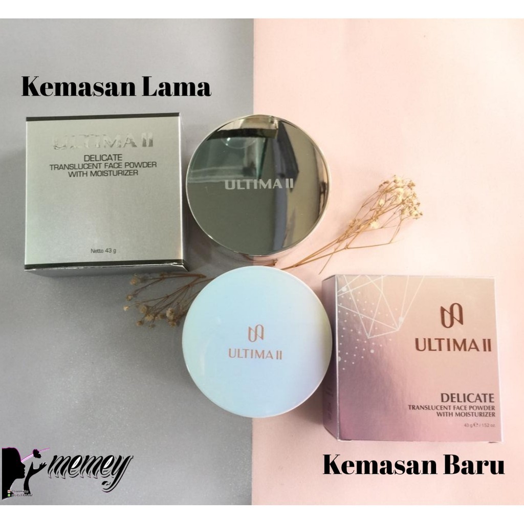 Jual MEMEY ULTIMA II Delicate Translucent Face Powder with Moisturizer ...