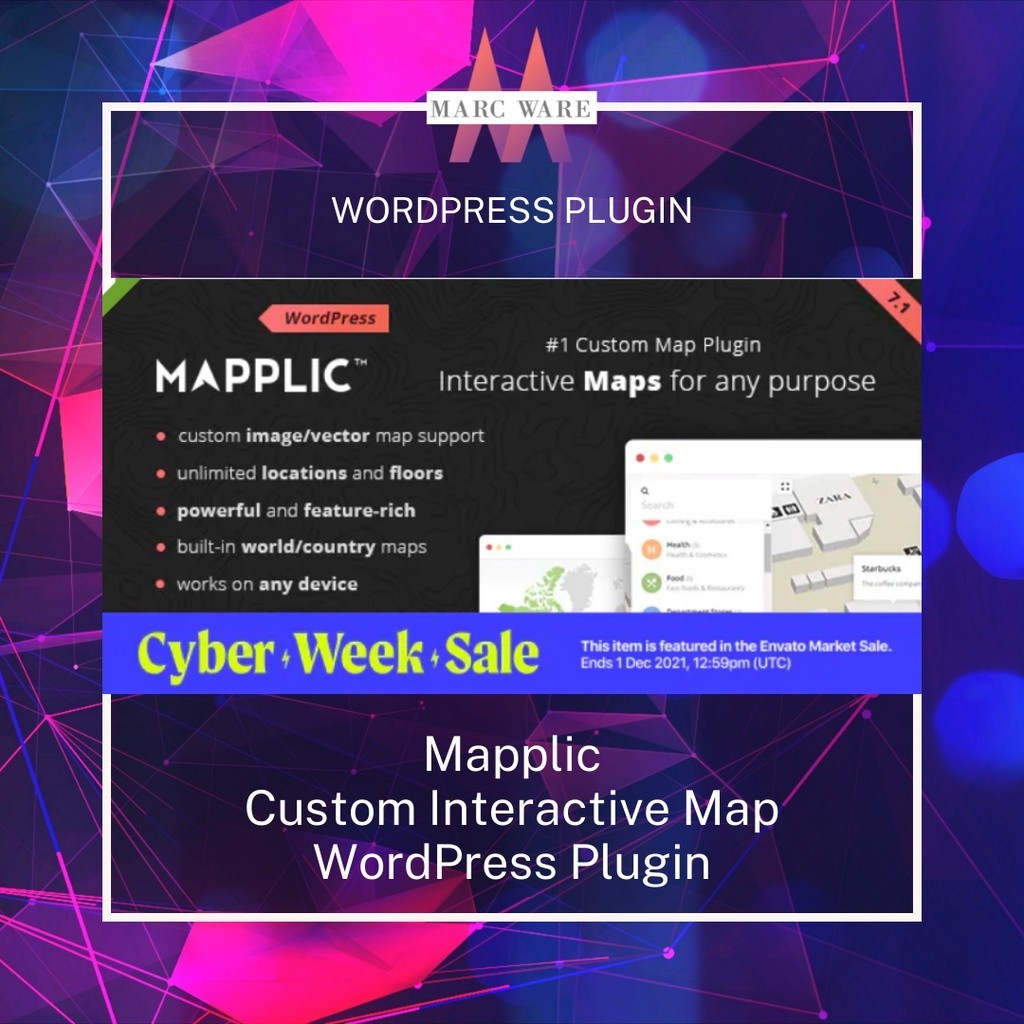 Jual Mapplic - Custom Interactive Map WordPress Plugin Termurah Clean | Shopee Indonesia