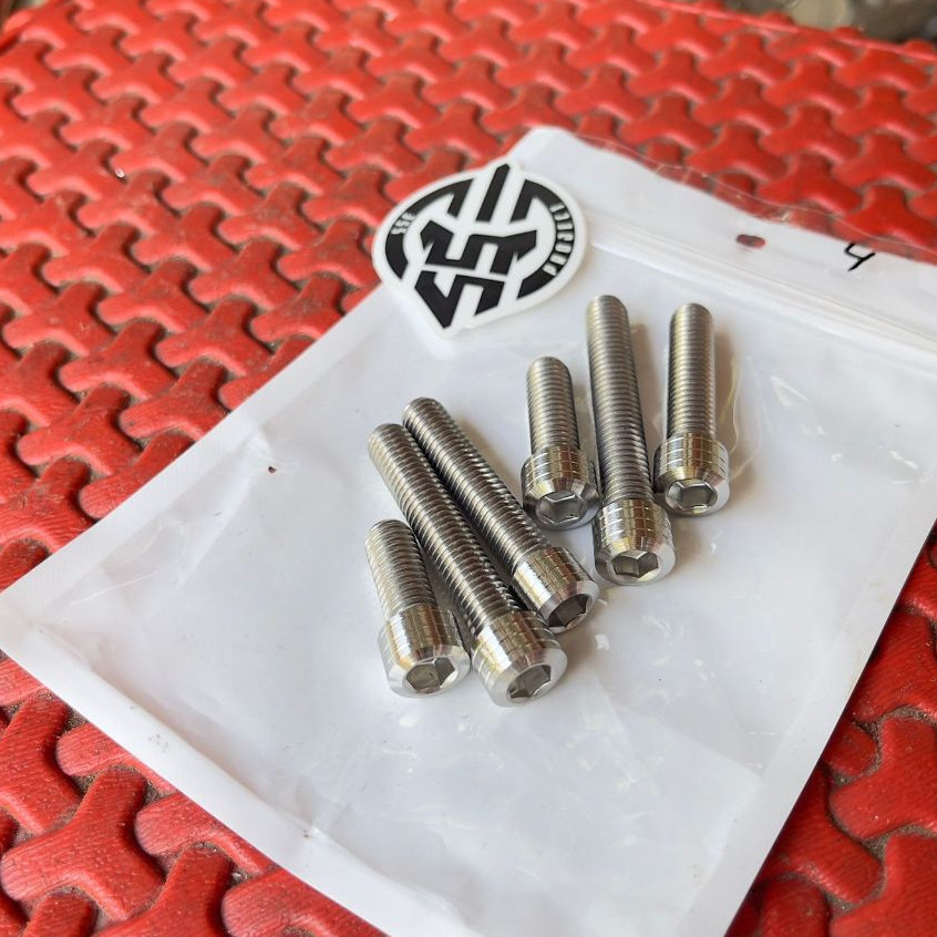 Jual Baut L m8 drat 12/baut 12 stainless handmade panjang 2CM SAMPAI 8CM custom 4 Custom Bubut ...