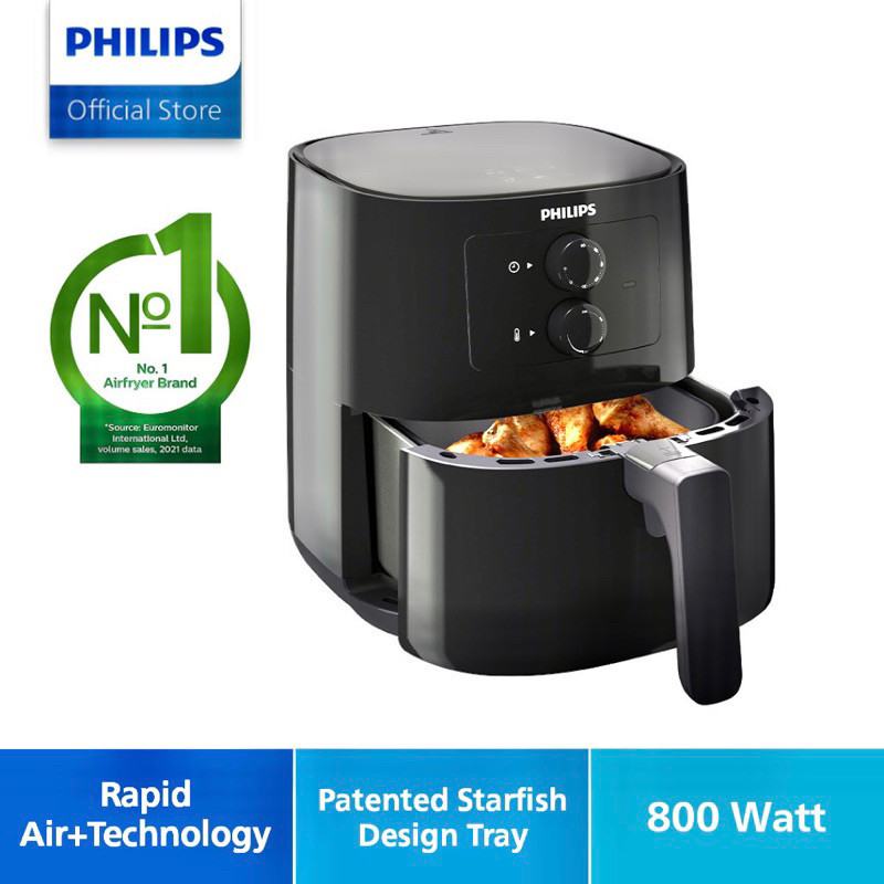 Jual PROMO BIG RAMADHAN SALE AIR FRYER PHILIPS HD9200/91 HD 9200 / 91 Airfryer LOW WATT Analog ...