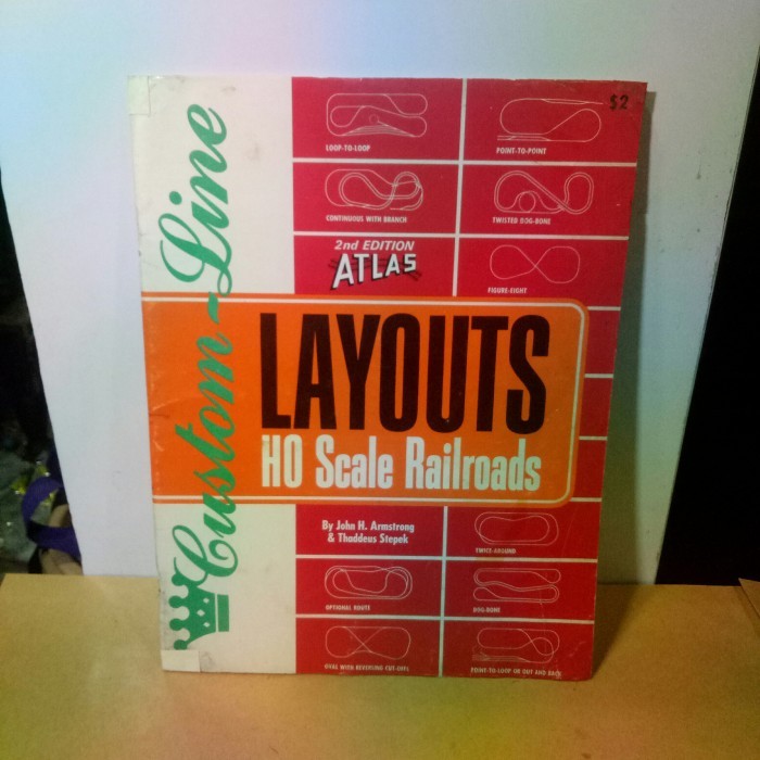 Jual ATLAS Custom-Line, LAYOUTS HO Scale Railroads - By John H ...