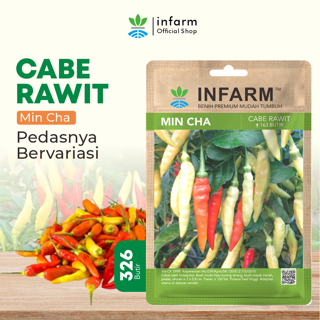 Jual INFARM - Benih Bibit Biji Super Cabai Cabe Rawit | Shopee Indonesia