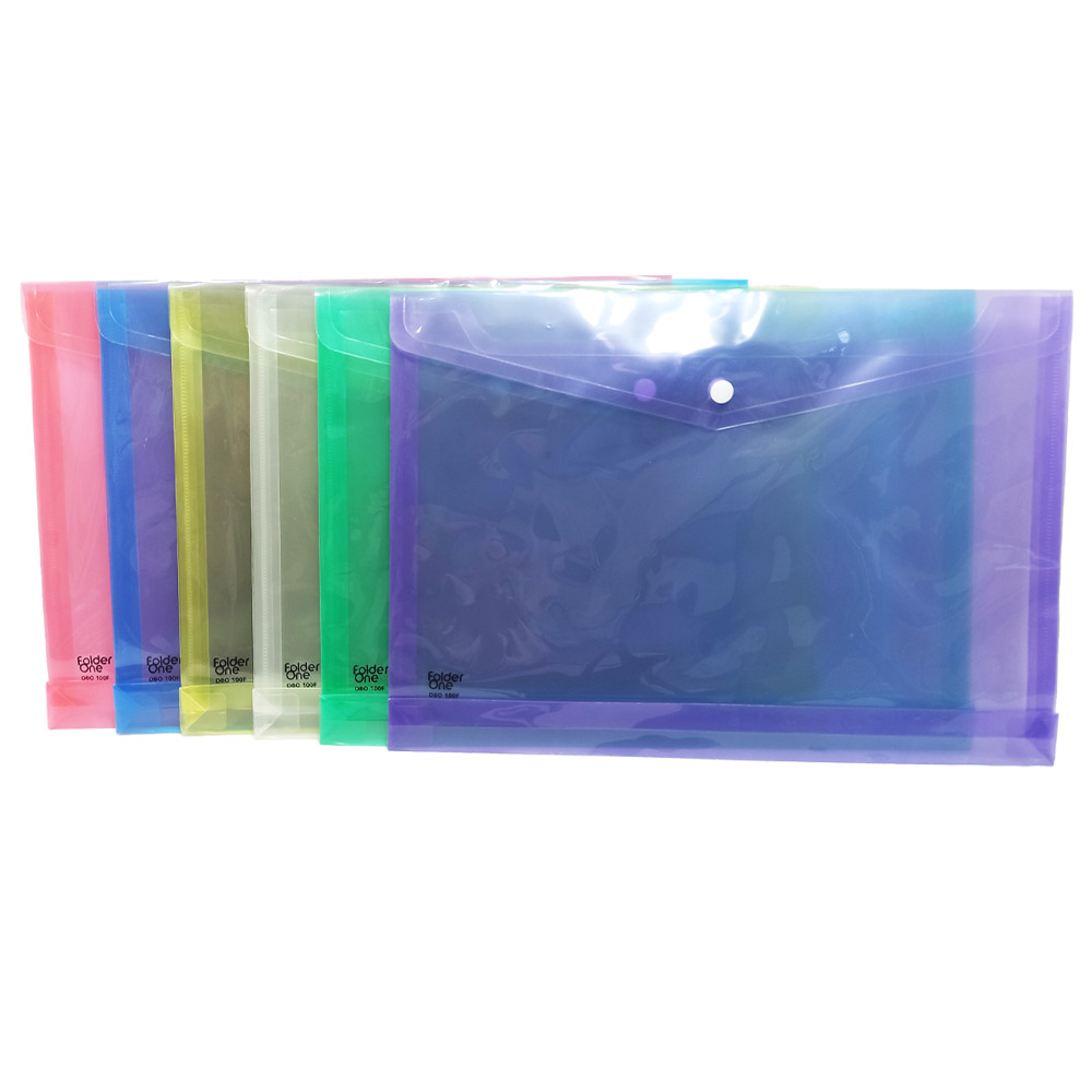Jual FOLDER ONE - Map Kancing Plastik Ukuran Folio - Pcs | Shopee Indonesia