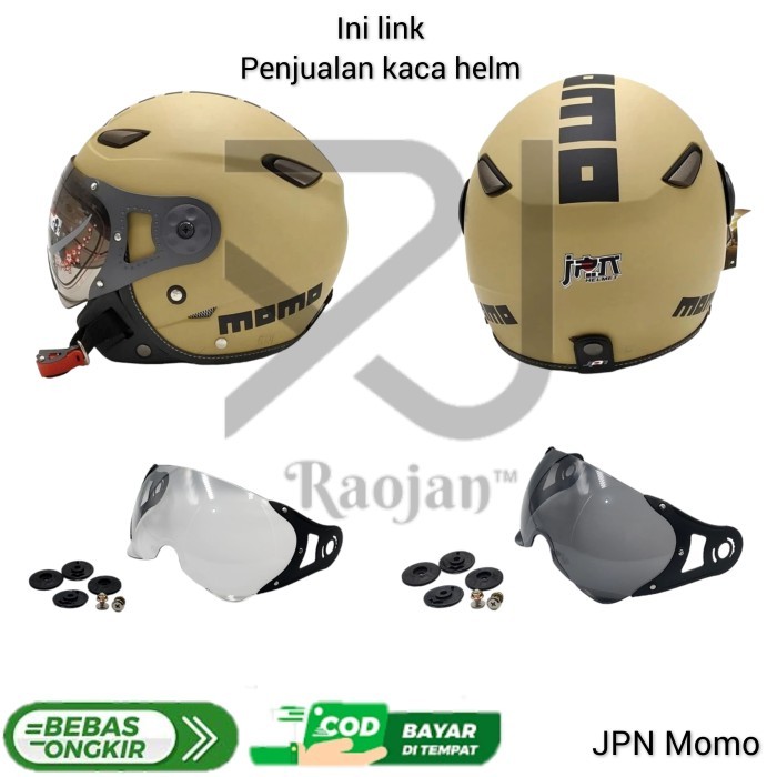Jual Kaca helm Pilot JPN Momo Kawai Visor helm Pilot JPN Momo Kawai ...