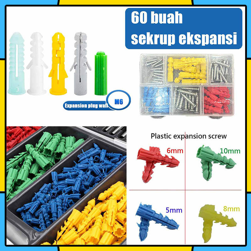 Jual Pengencang Skrup Gypsum/ Expansion Bolt/Gypsum Screws/Sekrup ...