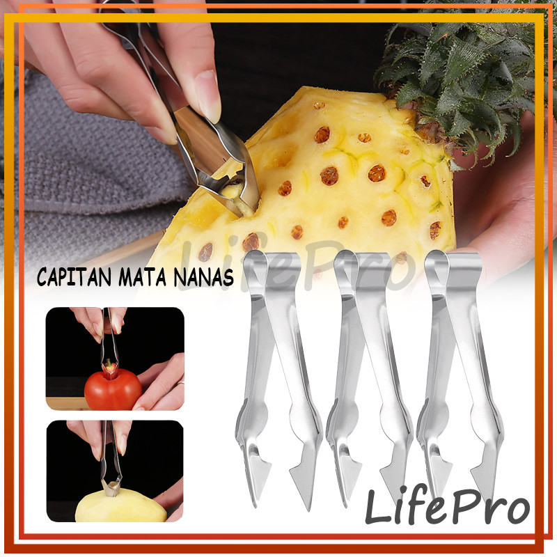 Jual Alat Pencabut Mata Nanas Stainless / Capit Capitan Mata Nanas ...
