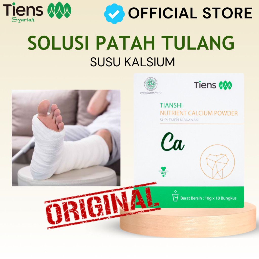 Jual [ORIGINAL] Susu Tiens Untuk Patah Tulang Original Kalsium Tianshi ...