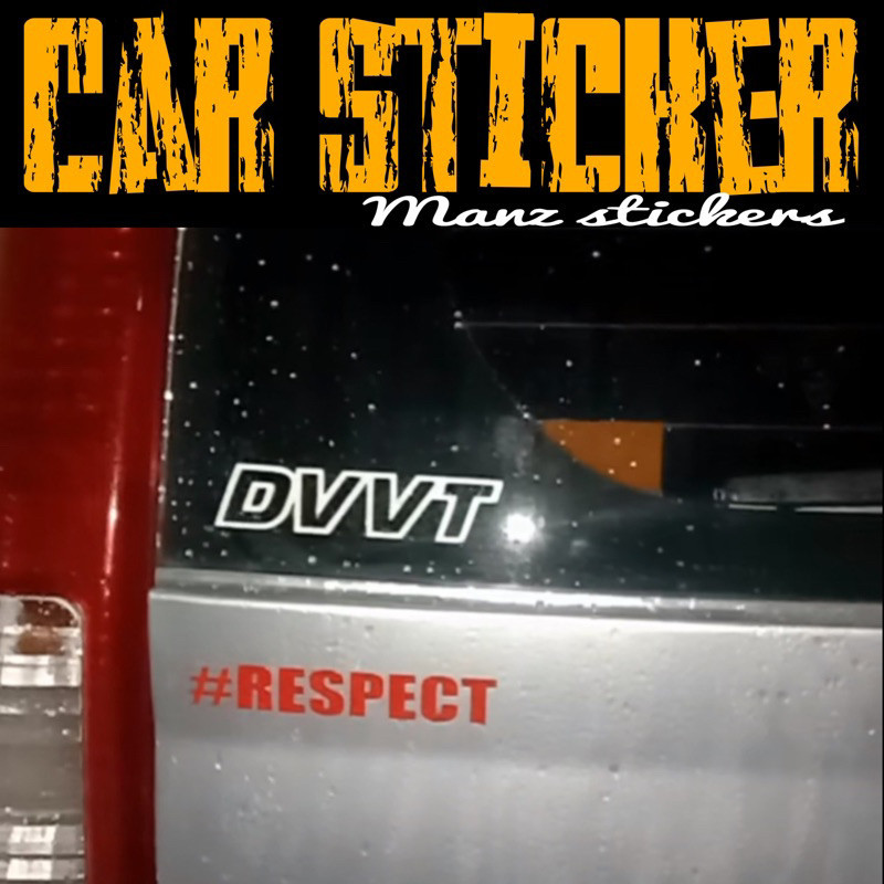 Jual [24 HOURS SHIP] STIKER KERETA DVVT EMBLEM PERODUA MYVI ALZA VIVA ...