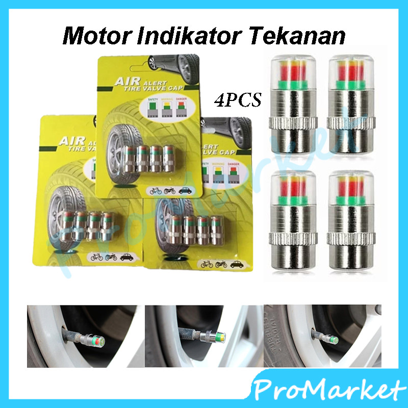 Jual Motor Dengan Tekanan Angin Ban Alert Valve Cap / Tutup Pentil ...