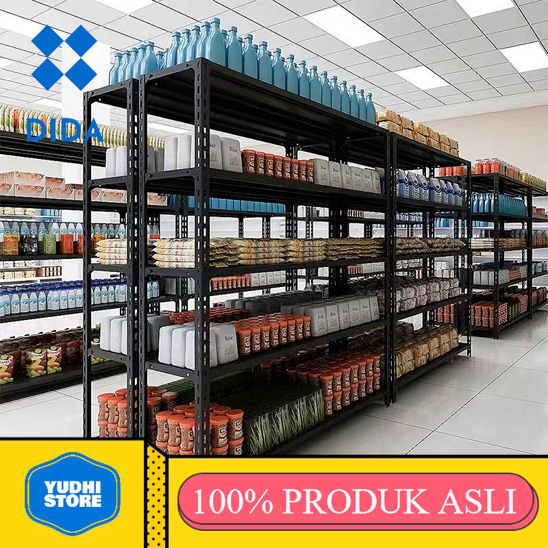 Jual Yusdhi Rak besi siku 5 susun -Rak barang -Rak g | Shopee Indonesia