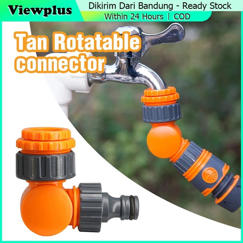 Jual Konektor Keran Selang 180 Degree Rotatable Garden Faucet /Adaptor ...