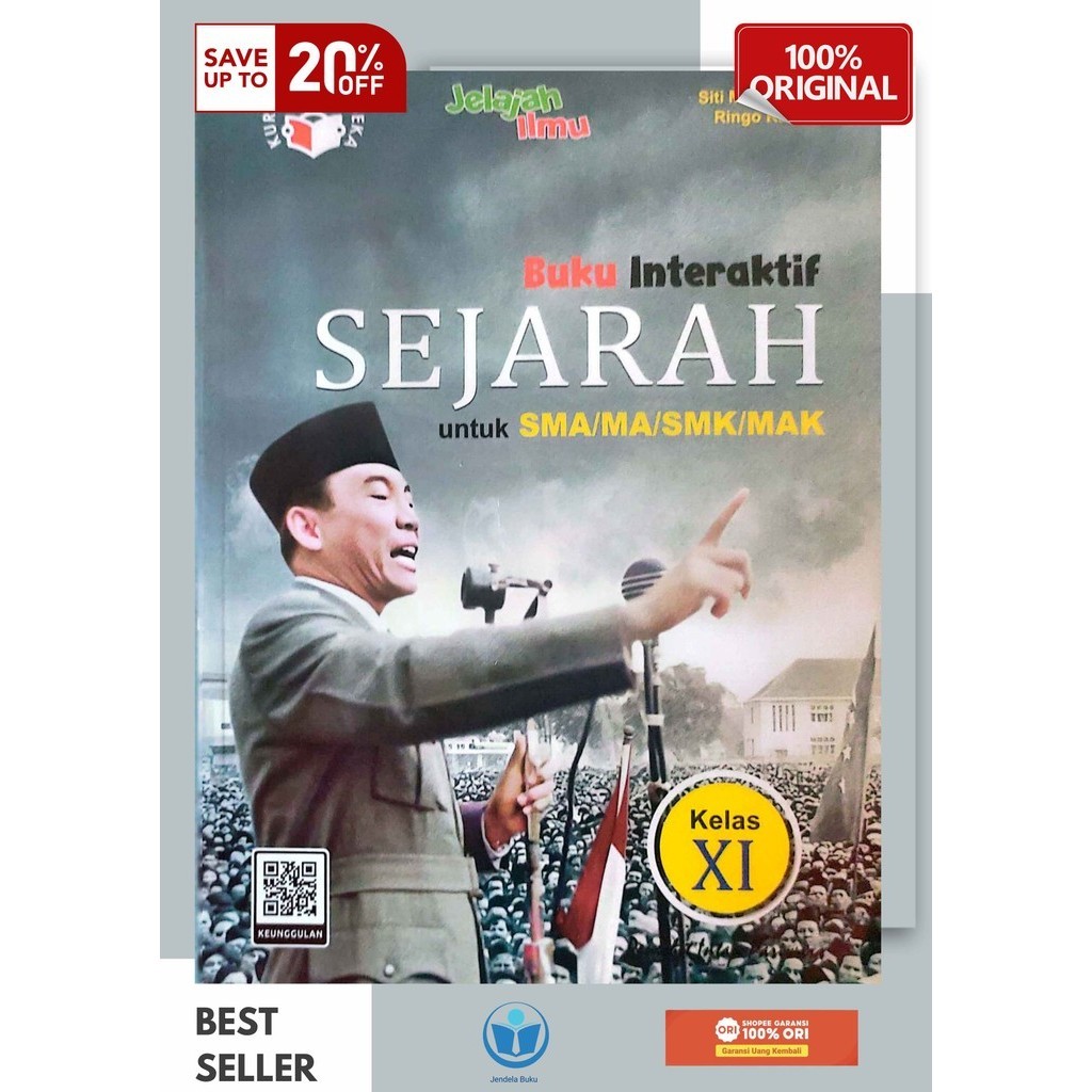 Jual Buku Paket Interaktif Sejarah SMA/MA Kelas 11/XI Kurikulum Merdeka Intan pariwara Tahun ...