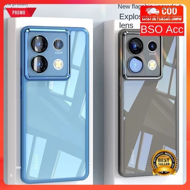 Jual Casing Redmi Note 13 Pro Plus 5G 4G Lens Jacket Transparent ...