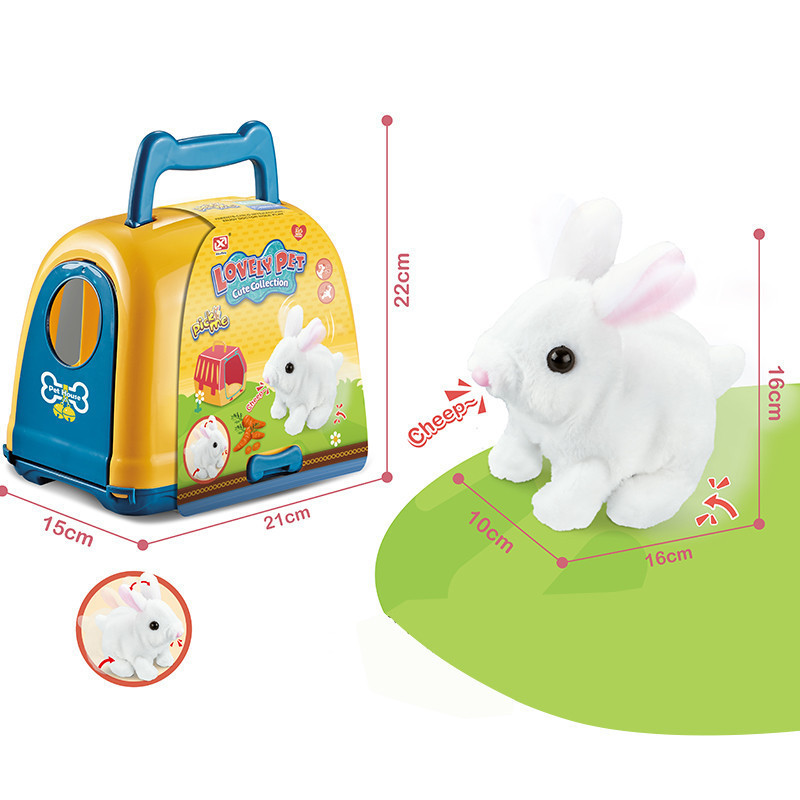 Jual Mainan PET House Rabbit Kelinci Rumah Hewan Kelinci Binatang Lucu ...