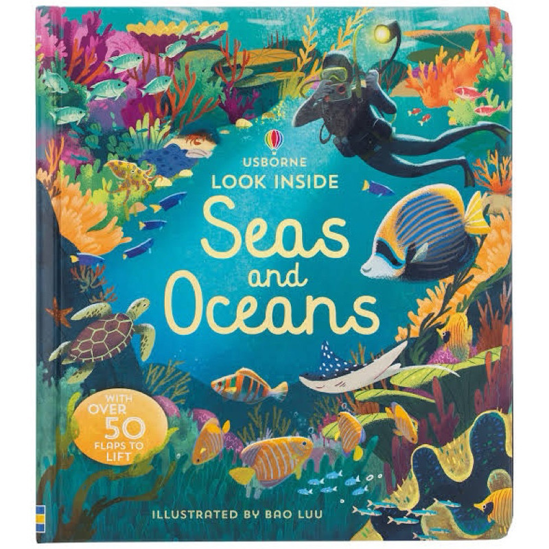 Jual [ABCKIDS] Look Inside Seas and Oceans Board Lift the Flap Book ...