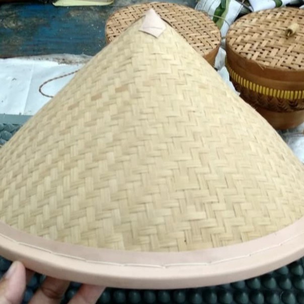 Jual caping bambu tudung petani | Shopee Indonesia