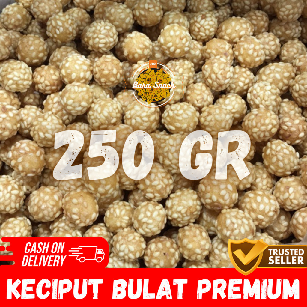 Jual [ 250gr ] Keciput Wijen Bulat Premium / Kue Ciput Renyah / Camilan ...
