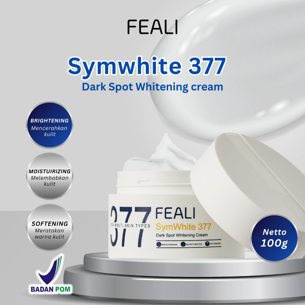 Jual [BPOM] FEALI Symwhite 377 Dark Spot Whitening Cream Skincare ...