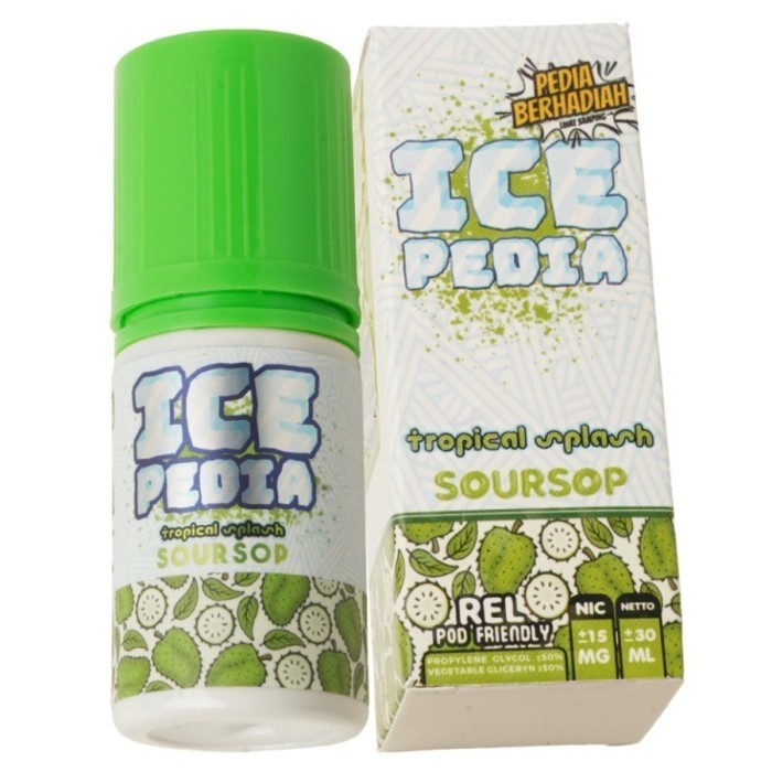 Jual [SALT] - Icepedia SOURSOP 30ML 15MG by Majapahit Ice Pedia Sour ...