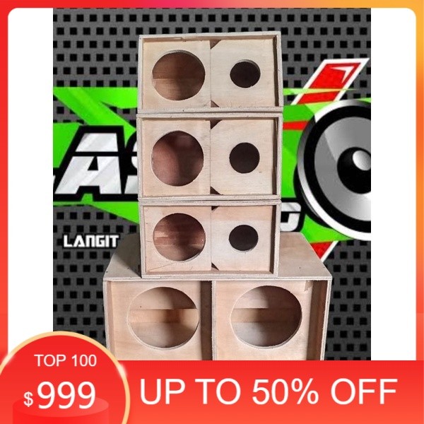 Jual Ready satu set BOX miniscup dobel 6 inch + line array 3 box 4 inch ...