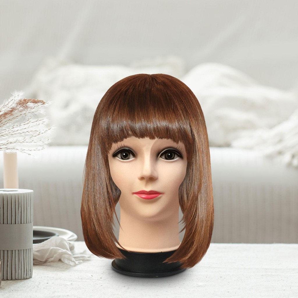 Jual Female Bald Mannequin Head Lightweight Headwear Display Props Wig ...